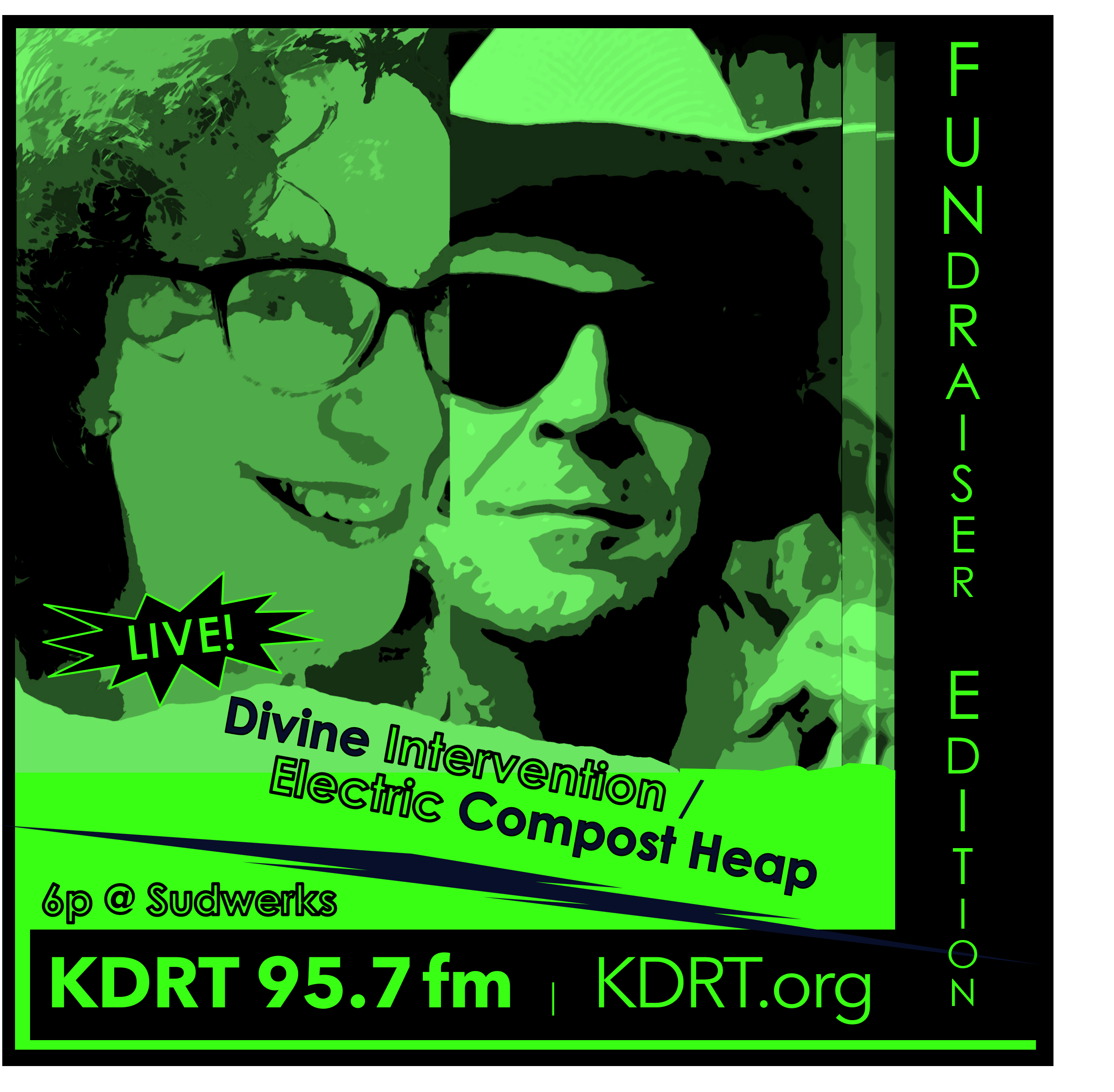 Divine Compost Heap – birthday fundraiser edition | KDRT 95.7FM Davis