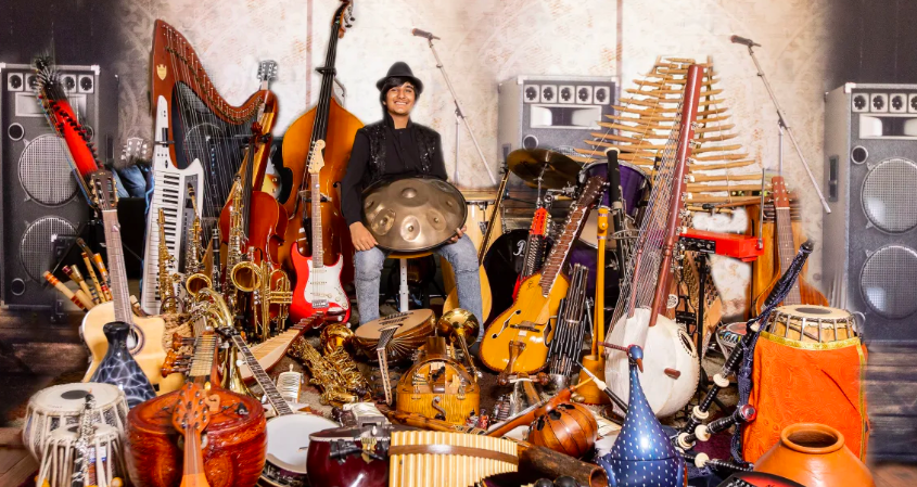 Neil Nayyar, multi-instrumentalist extraordinaire, in a live interview ...